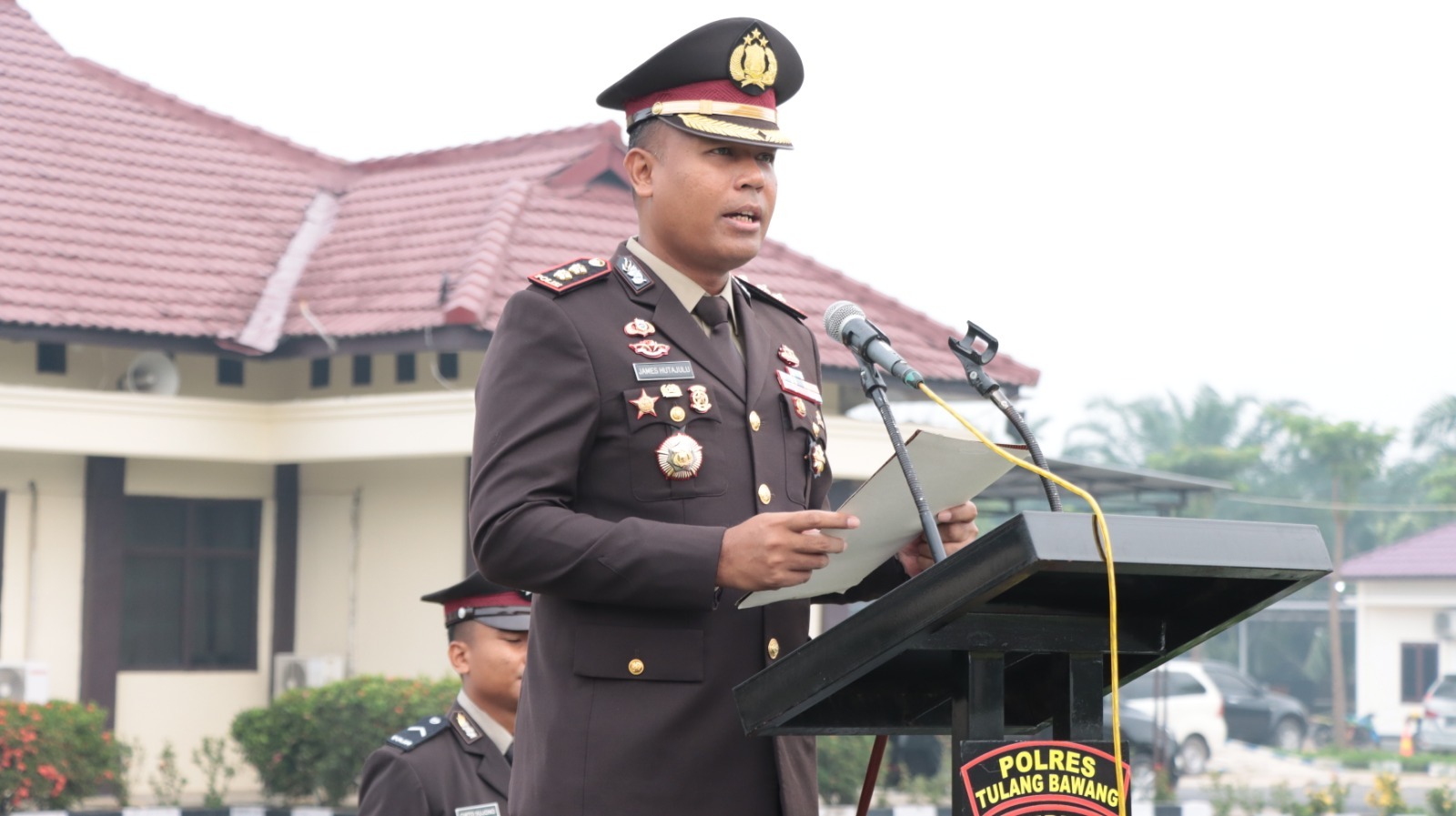 Pimpin Upacara Peringatan Hari Lahir Pancasila, AKBP James: Pancasila ...